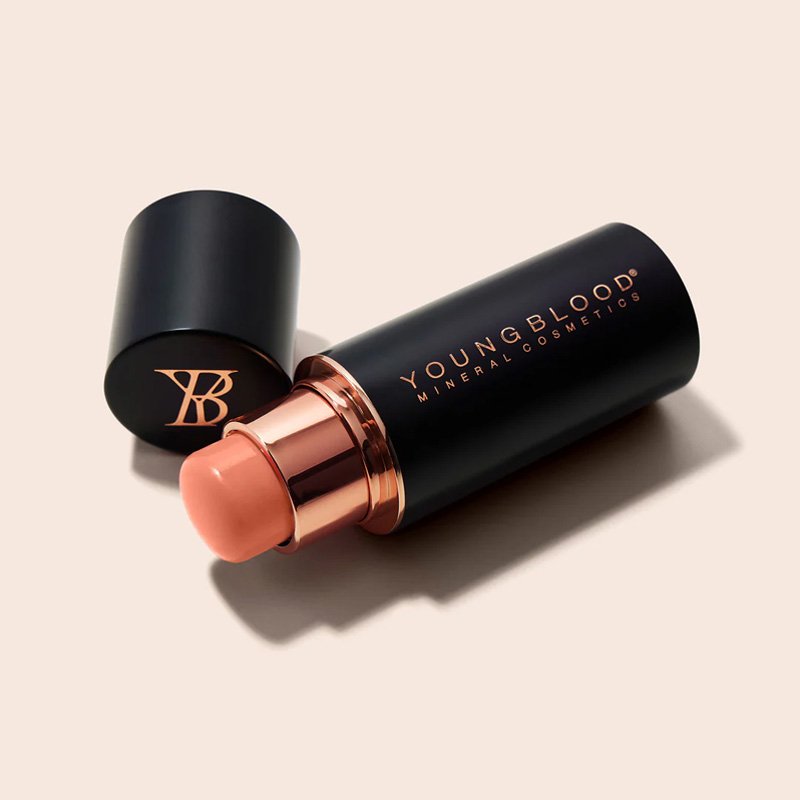 Кремові рум'яна Youngblood VividLuxe Creme Blush Stick Bellini купити ...